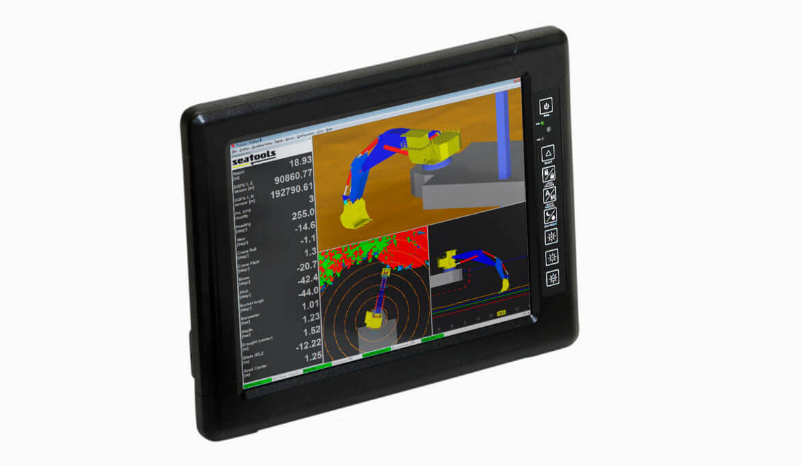DipMate® Essential – Backhoe dredging monitoring system